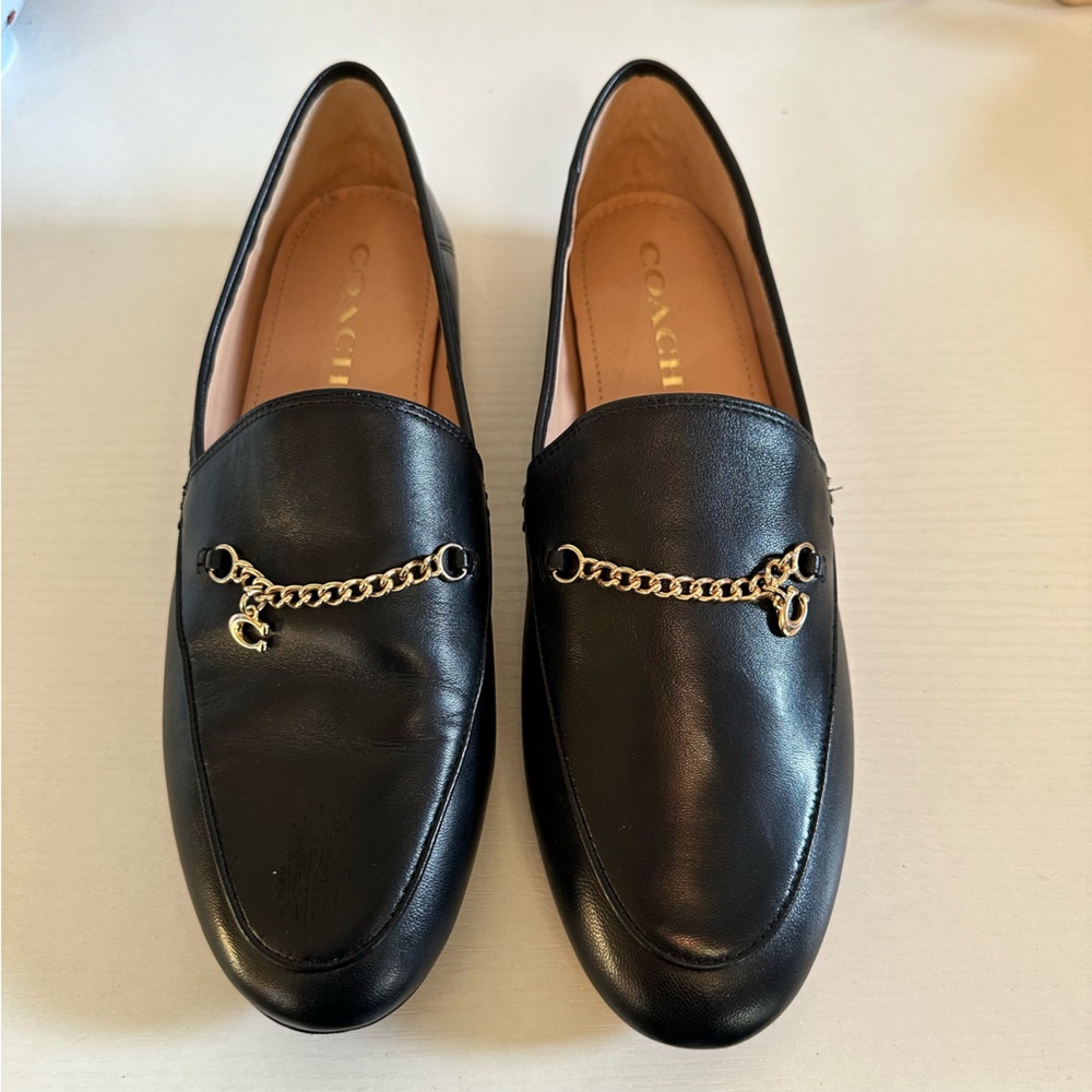 Coach Hanna Loafer | Women’s 8.5 Work Loafer | Gold A… - Gem